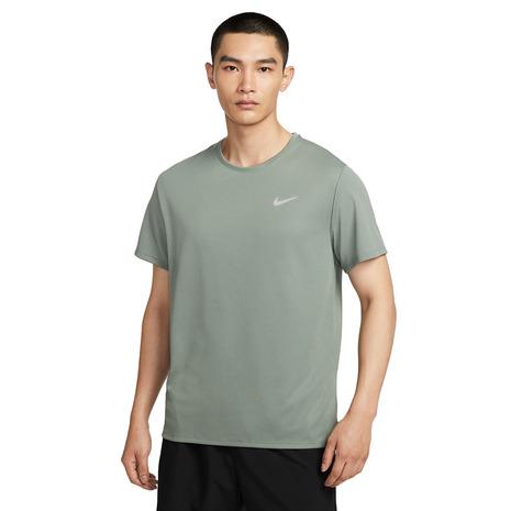 NIKE（ナイキ） （メンズ）ドライフィット UV マイラー ショートスリーブ ランニングトップ DV9316-364 ...