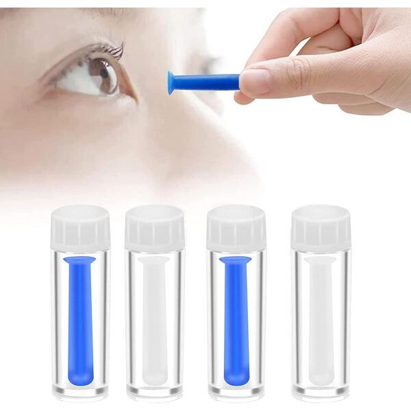 YFFSFDC 4個セットコンタクトレンズ 取り外し器 ケアスティック 柔らか素材 応急 救急 装着 つけは : Spiyura - 通販 - Yahoo!ショッピング