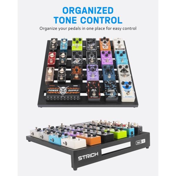 STRICH エフェクターボード 特大サイズ 航空機グレード アルミニウム 1.39kg 軽量ペダルボー : 53072513894 : Spiyura - 通販 - Yahoo!ショッピング
