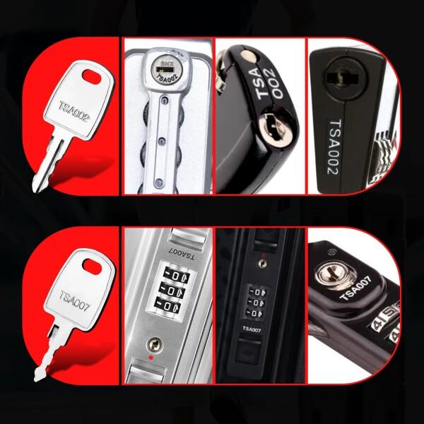 XLMABZ TSA002 +TSA007キー キャリングケース キー ロックキー トラベルバッグ キー キーフォブ : 53075551197 : Spiyura - 通販 - Yahoo ...