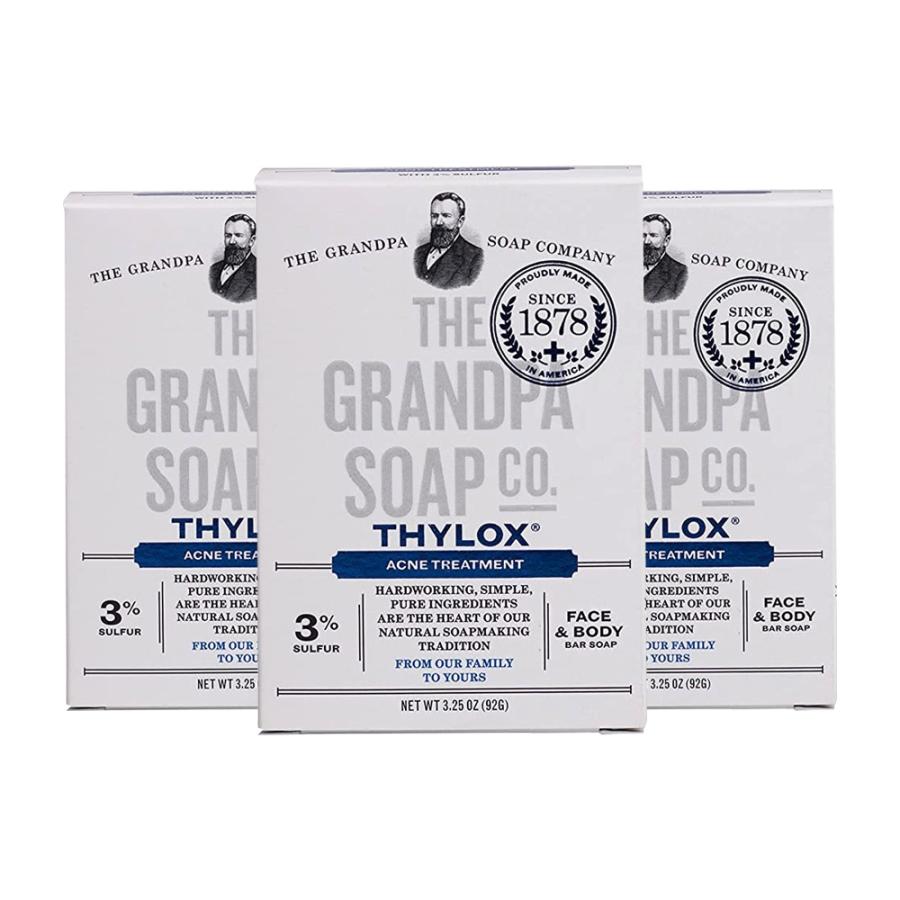 3個セット タイロックス アクネトリートメント ソープ 92g グランパソープ グランパ 石鹸 【Grandpa Soap】Thylox Acne : SUPLA ヤフー店 - 通販 ...