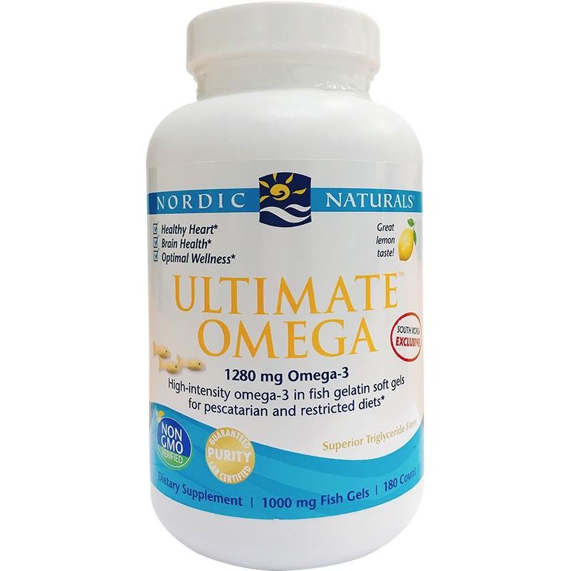 ウルティメイト オメガ ノルディックナチュラルズ 180粒【Nordic Naturals】Ultimate Omega (Fish ...