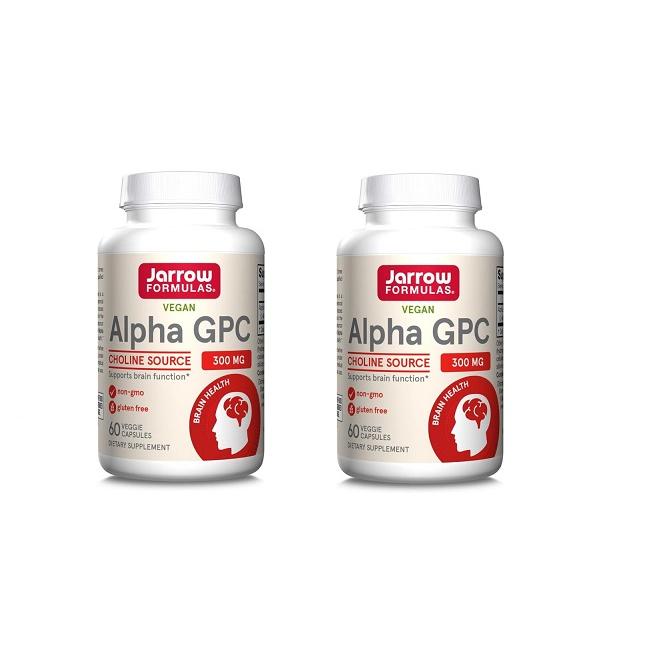 Jarrow FORMULAS ジャローフォーミュラ アルファ GPC 300mg 60カプセル2個セット【Jarrow Formulas ...