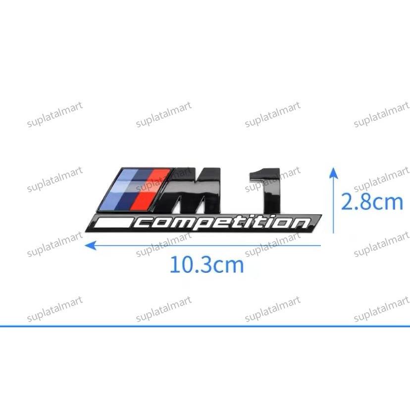 新品 BMW M1 M2 M3 M4 M5 M6 M7 M8 Competition用 高品質 リアトランク エンブレム : suplatalmart - 通販 - Yahoo!ショッピング