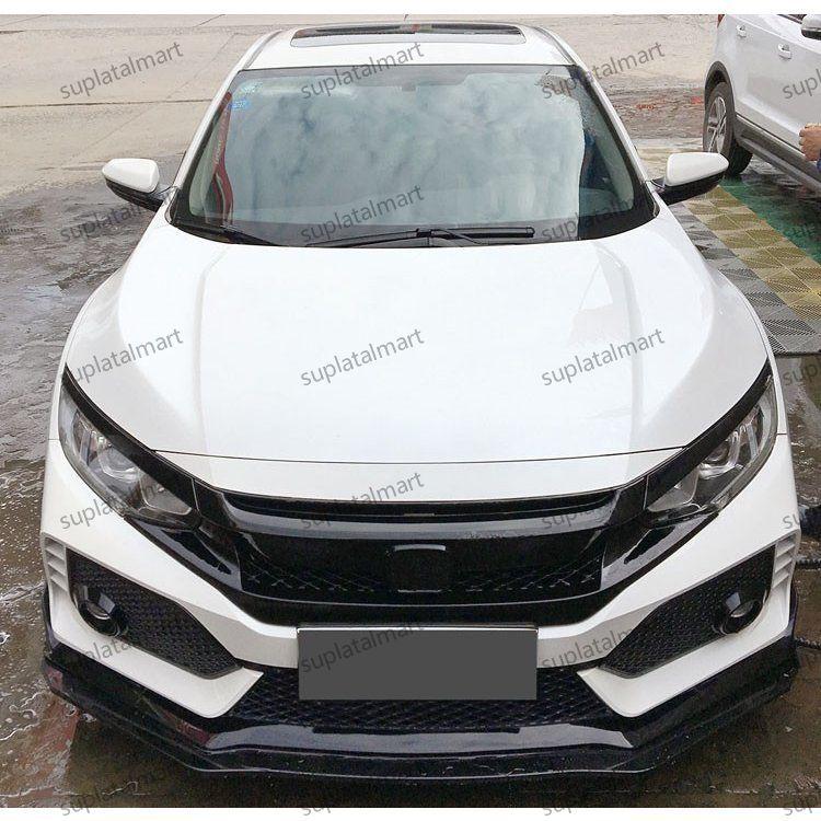 新型 ホンダ CIVIC シビック FC1 FK7 FK8 外装 アクセサリー パーツ フロントガーニッシュ グリルガーニッシュ 3P カーボン調 : suplatalmart - 通販 ...