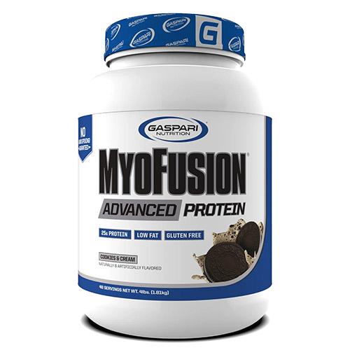 GASPARI NUTRITION マイオフュージョン アドバンスト プロテイン ※クッキー＆クリーム 1.81kg （約48杯分） MyoFusion Gaspari Nutrition ...