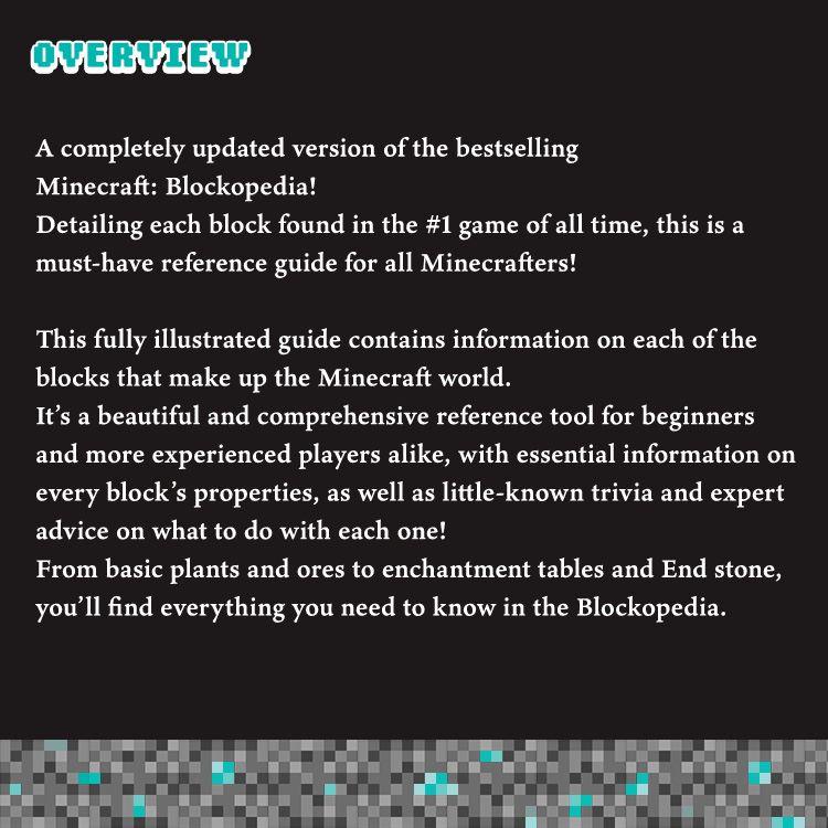 【クーポンあり】【洋書】マインクラフト：ブロックぺディア：アップデーテッドエディション Minecraft, Blockopedia ...