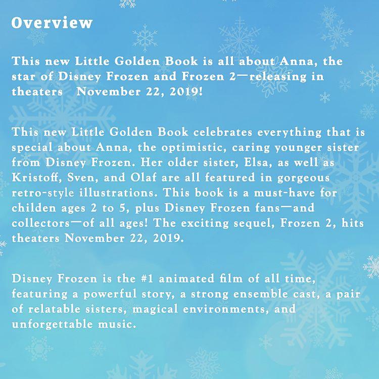 【洋書】アイ・アム・アナ (ディズニー・フローズン) [クリスティ・ウェブスター / アラン・バトソン (イラストレーター) ] I Am ...