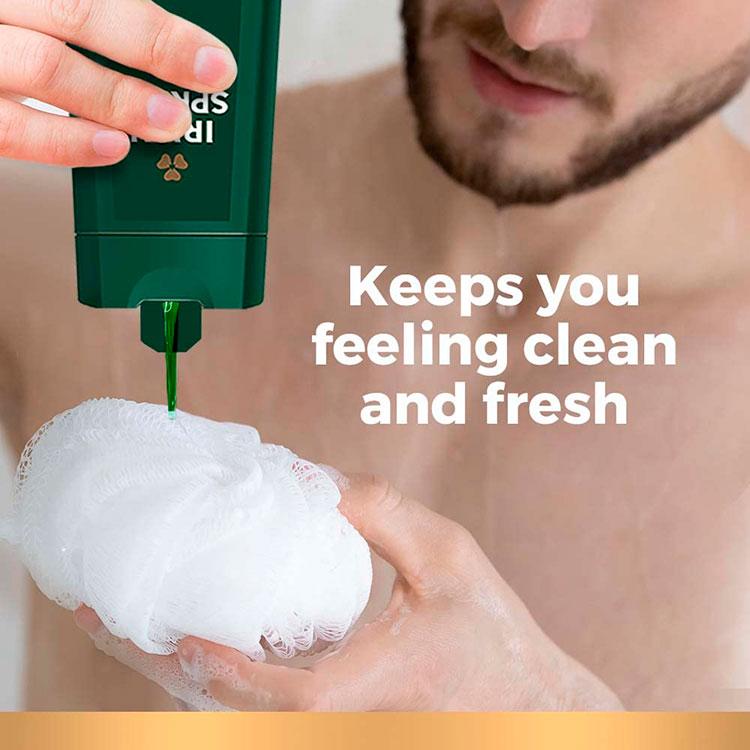 アイリッシュスプリング アクティブスクラブ ボディウォッシュ 591ml (20floz) Irish Spring Active Scrub ...