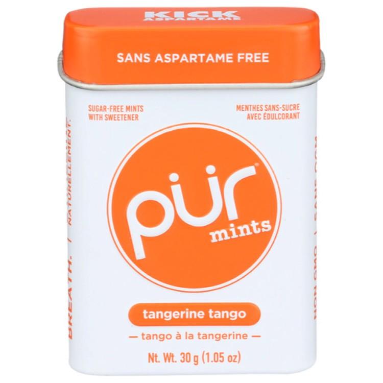 [12個セット]ピュアミント タンジェリン タンゴ サンズ アスパルテームフリーPur Mint Tangerine Tango Tin 1 ...