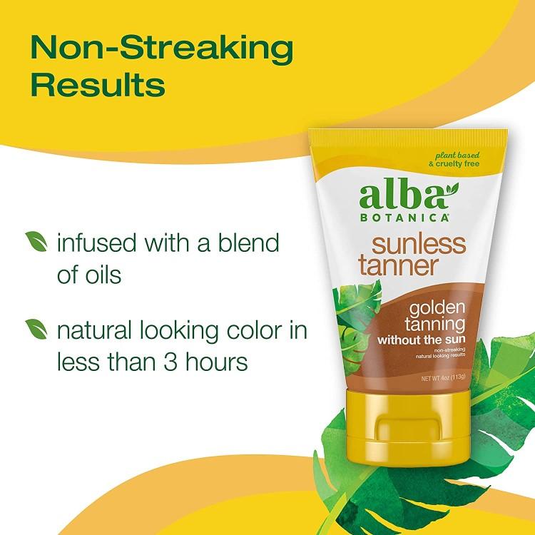 alba BOTANICA アルバボタニカ サンレスタンナー ゴールデンタンニング セルフタンニングローション alba BOTANICA ...