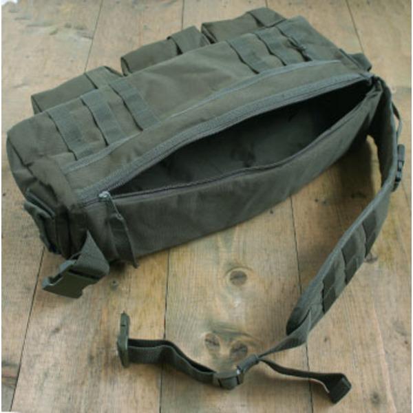 アメリカ軍 ワンショルダー バッグ カバン ブラック MO LLE対応 防水