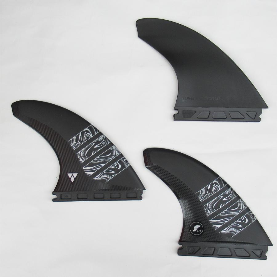 Futures Fin フューチャーフィン ALPHA SERIES VECTOR 3/2（3FIN）/ショートボード用 : futures ...