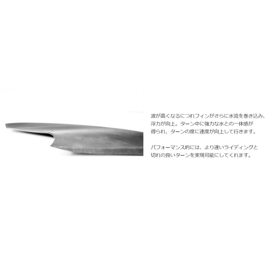 Futures Fin(フューチャーフィン) SCIMITAR VAPOR CORE JOHN 3FIN 【M】 ジョンジョンフィン ショート ...