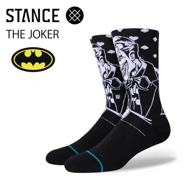 STANCE（スタンス） STANCEスタンスソックス 靴下 BATMAN（バットマン）コラボコレクション "The JOKER" カラー ...