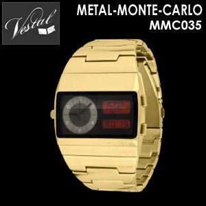 VESTAL ベスタル 腕時計 正規取扱店/METAL-MONTE-CARLO-MMC035 : mmc035 : SURFER Yahoo!店 - 通販 - Yahoo!ショッピング