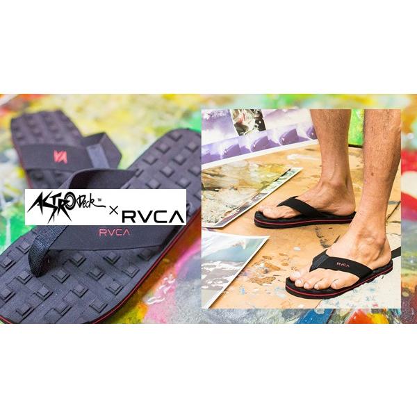 ASTRODECK アストロデッキ RVCA ルーカ ビーチサンダル ビーサン/ASTRO DECK SANDAL : SURFER ...