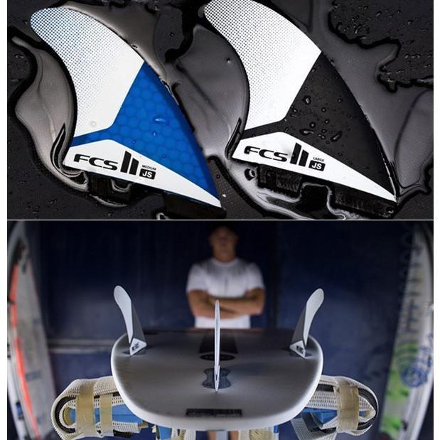 送料無料 FCS2 エフシーエス フィン トライフィン クアッドフィン Jason Stevenson's/FCSII JS PC Tri ...