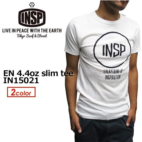 INSP インスピ Tシャツ 半袖 15ss/EN 4.4oz slim tee IN15021 : SURFER Yahoo!店 - 通販 ...