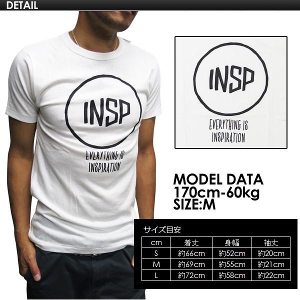 INSP インスピ Tシャツ 半袖 15ss/EN 4.4oz slim tee IN15021 : SURFER Yahoo!店 - 通販 ...