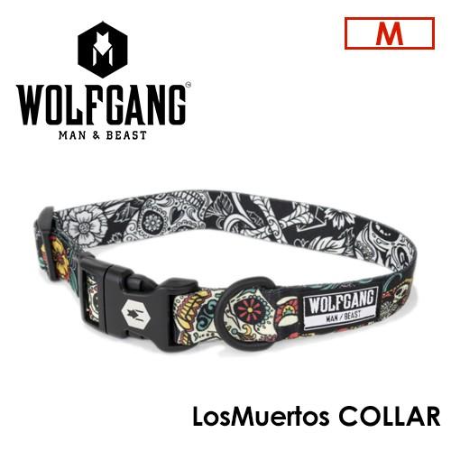 送料無料 WOLFGANG MAN＆BEAST ウルフギャング 犬 首輪 原産国 USA/LosMuertos COLLAR サイズ (M) :sf3-4379-035:SURFER ...