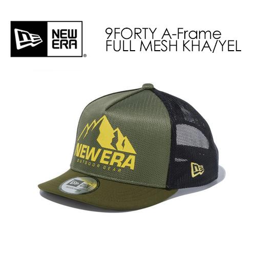 NEW ERA ニューエラ OUTDOOR アウトドア CAP キャップ 21ss/9FORTY A-Frame FULL MESH ショート ...
