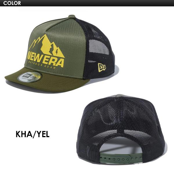 NEW ERA ニューエラ OUTDOOR アウトドア CAP キャップ 21ss/9FORTY A-Frame FULL MESH ショート ...