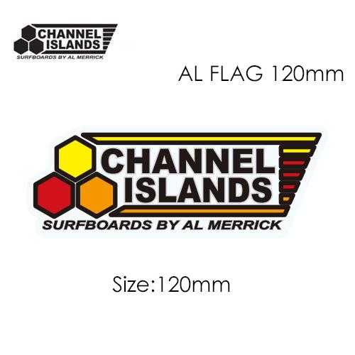 CHANNEL ISLANDS AL MERRICK アルメリック ステッカー シールタイプ/CI FLAG STICKER 120mm ...