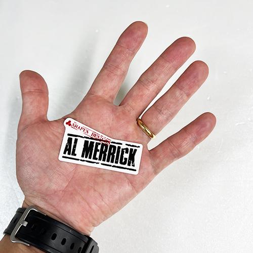 CHANNEL ISLANDS AL MERRICK アルメリック ステッカー シールタイプ/CI AL STAMP STICKER 50mm ...
