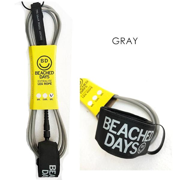 BEACHED DAYS リーシュコード パワーコード レギュラー 足首/BD Ultra Light Leg Rope 9ft ビーチドデイズ ウルトラライト レッグロープ : sf32 ...