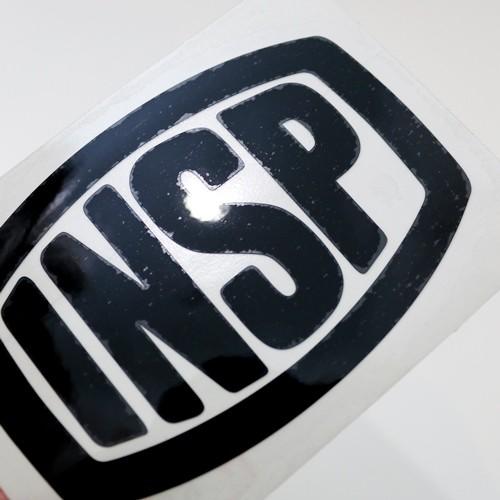 INSP inspiration インスピ ステッカー カッティングステッカー STD LOGO SMALL BLACK : サーフアップ ...