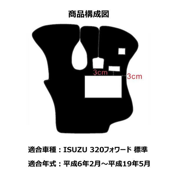 トラック用 フロアマット 320フォワード 標準 運転席マット H06.02〜H19.05 ISUZU いすゞ : ta000087417 : アヴィレスストア - 通販 - Yahoo!ショッピング
