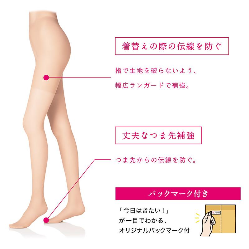 アスティーグ 耐 ストッキング 伝線しにくい ASTIGU M-L・L-LL (破れにくい 丈夫 アツギ パンスト パンティストッキング 夏 春 デイリー 日常使い) (在庫限り ...