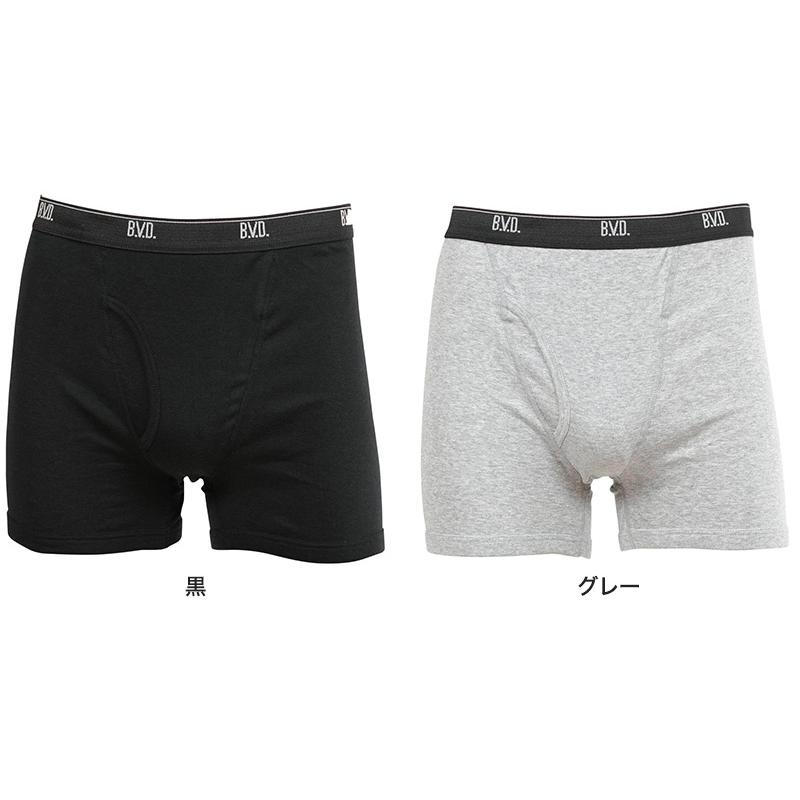 BVD ボクサーパンツ メンズ B.V.D.NEW STANDARD ボクサーブリーフ 前開き 綿100％ 2枚組 M〜LL (bvd 男性 紳士 大きい インナー パンツ セット 下着 M ...