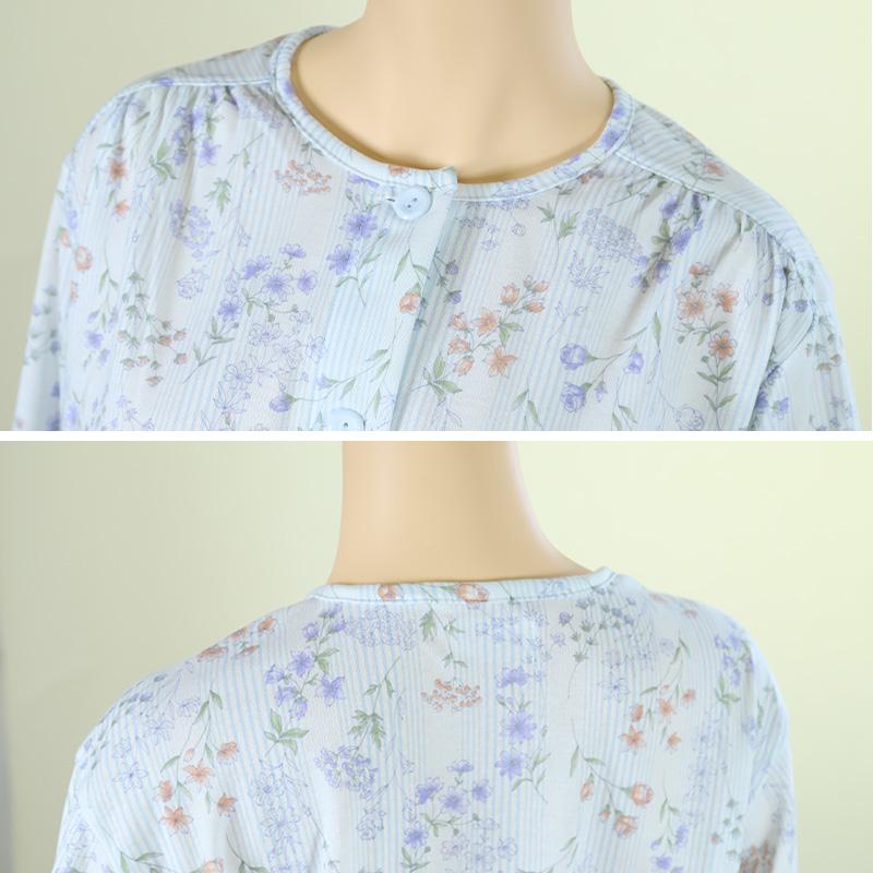 グンゼ パジャマ レディース 長袖 婦人 綿100% S〜LL (GUNZE ナイトウェア 花柄 アウトレット) (送料無料) (在庫限り) :gz119-g:すててこねっと ヤフー店 ...