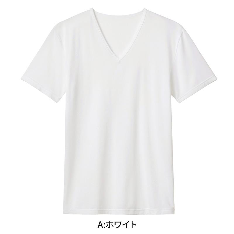 アセドロン Vネック Tシャツ グンゼ メンズ M〜LL gunze 吸汗速乾 消臭 v首 半袖 シャツ 下着 肌着 インナー 夏 プレゼント ギフト 父の日 : gz539 : すててこ ...