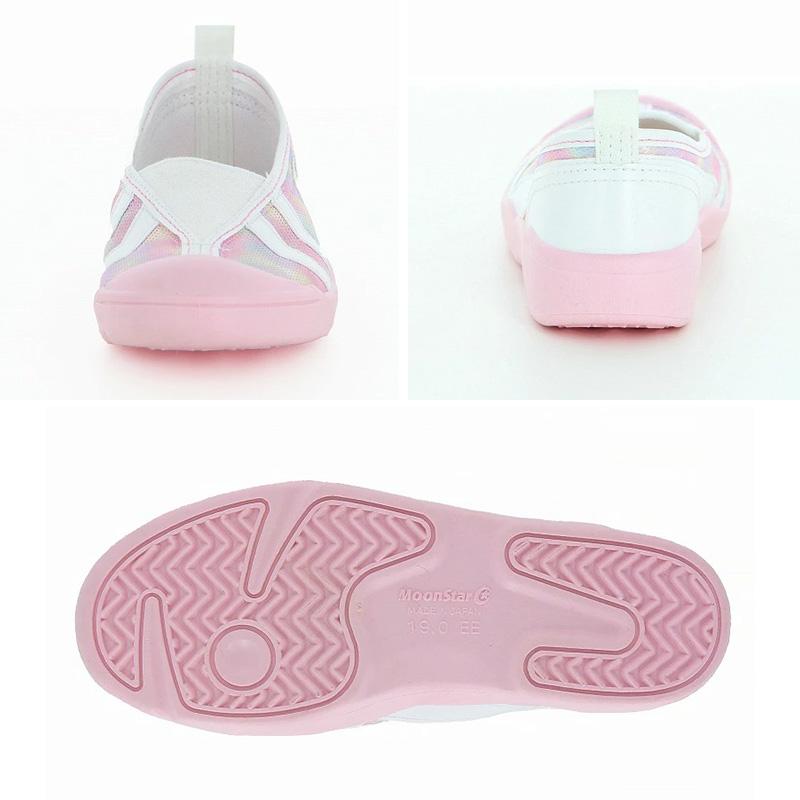MoonStar 上履き 内履き 上靴 子供靴 ムーンスター 15cm〜24cm moonstar 保育園 幼稚園 小学校 内ズック キッズ 学校 入園 入学 かわいい パステル (取寄せ ...