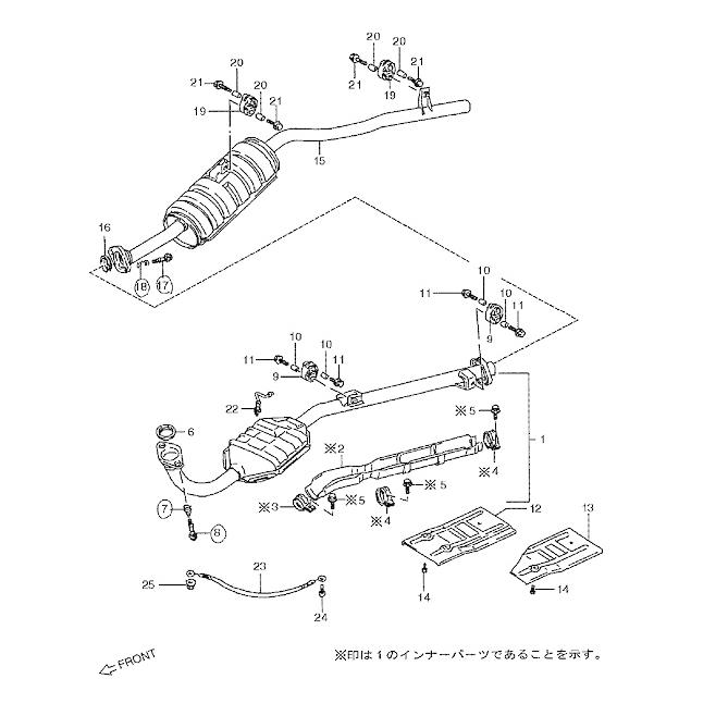 リアマフラー・エキゾーストパイプ用ボルト・スプリング2個セット ジムニー エブリィ・キャリィ(5701) :MSS-5701BS:鈴木部品2号店 - 通販 - Yahoo!ショッピング