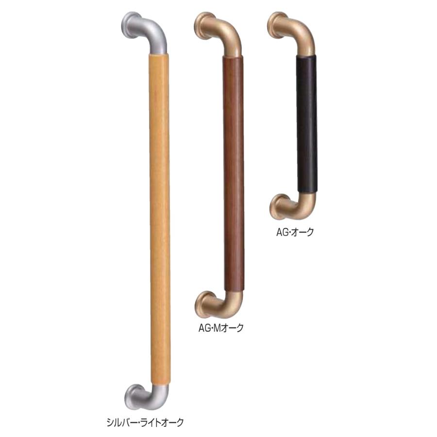 シロクマ SHIROKUMA No.120S ハーモニー取手 片面用 L455 P425 ドアハンドル 2個 自然木+亜鉛合金 抗菌 直送 : 金物太郎ヤフー店 - 通販 - Yahoo!ショッピング