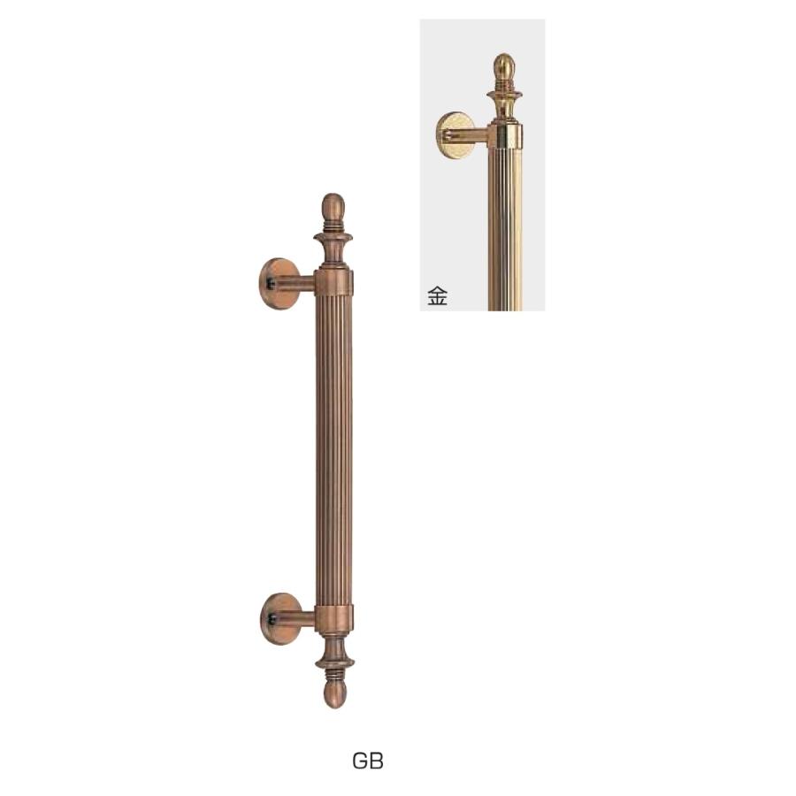 シロクマ SHIROKUMA No.61 ミニバルカン取手 木ネジ止メ GB/金 サイズ小 ドアハンドル 6個 真鍮 直送 : 金物太郎ヤフー店 - 通販 - Yahoo!ショッピング