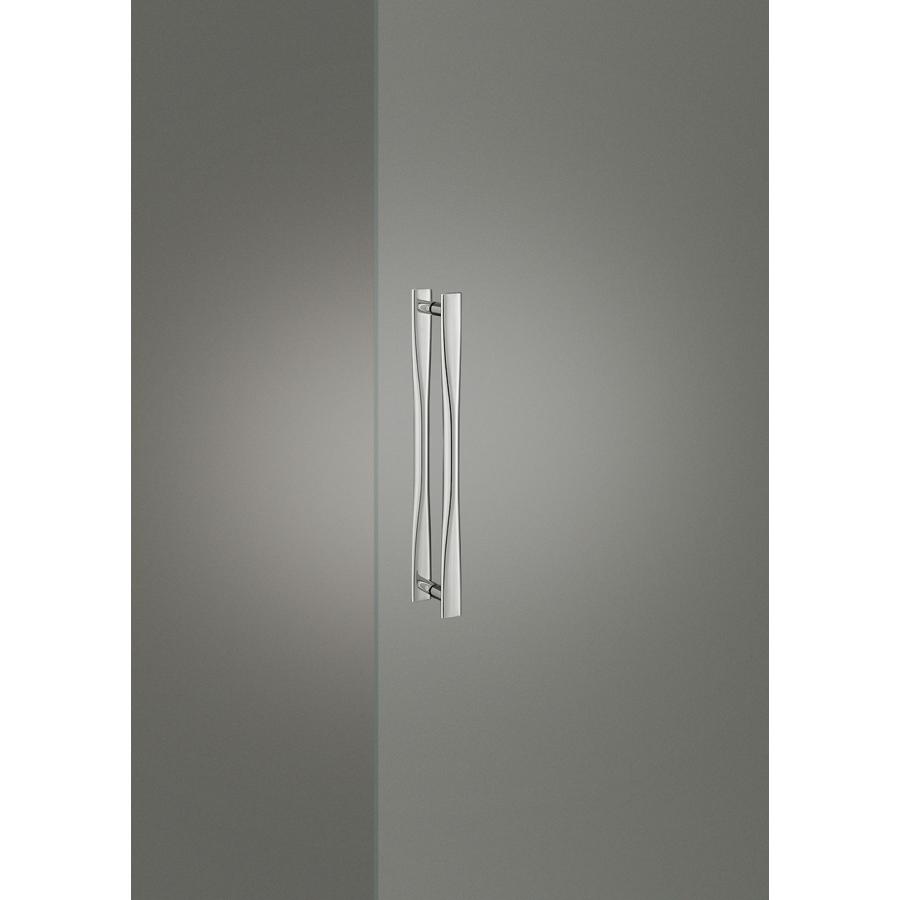 ユニオン（UNION） UNION G1065-01-001 L480 ステンレス ミラー ドアハンドル 1セット(内外) アートセーフ対応 ...