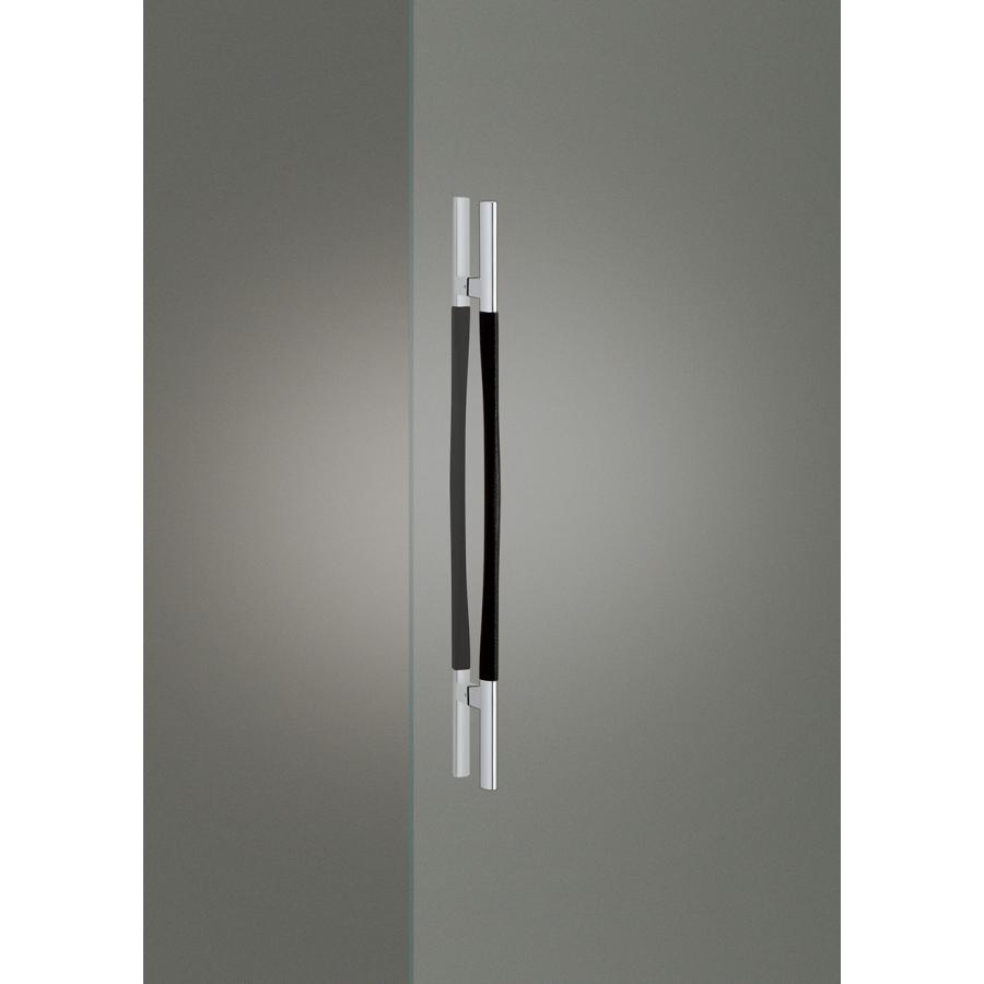 ユニオン(DIY) ユニオン UNION G1189-26-120-L800 P560 ユニキャスト ラフブラストブラック+アルミ シルバー ドアハンドル 1セット(内外) アートセーフ対応 ...