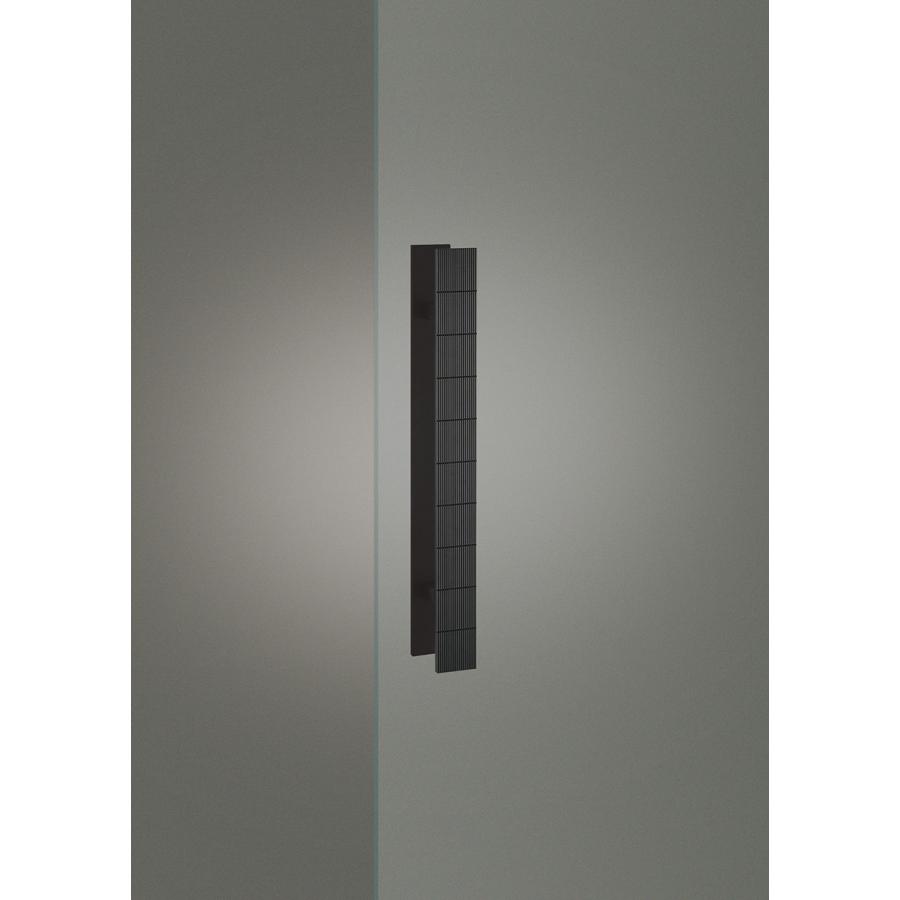 ユニオン(DIY) ユニオン UNION G1192-25-101 L624 P425 アルミ ユニフロストブラック ドアハンドル 1セット(内外) アートセーフ対応 直送S,MT : 金物 ...