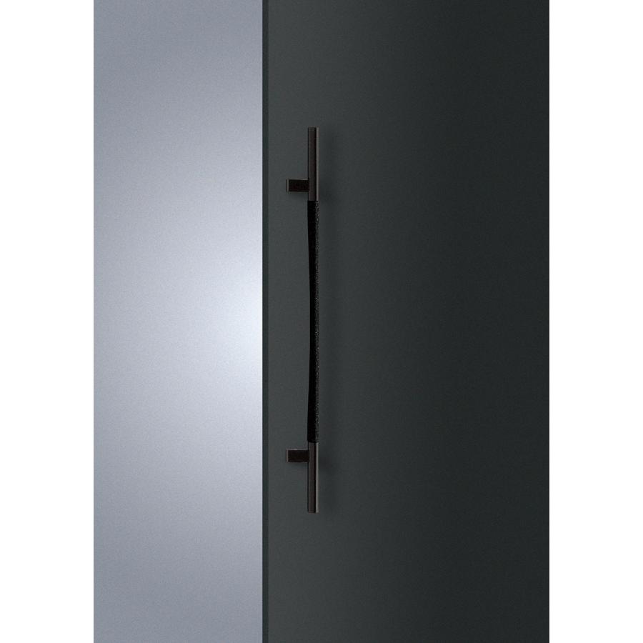 ユニオン(DIY) ユニオン UNION T1189-26-121-L800 P560 ユニキャスト ラフブラストブラック+アルミ ブラック ドアハンドル 1セット(内外) タッチシステム対応 ...