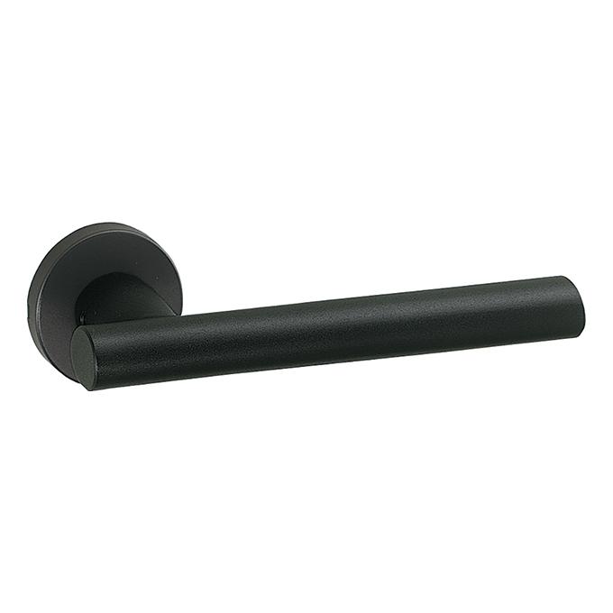 ユニオン(DIY) ユニオン UNION UL777-014 レバーハンドル+錠前1種+専用プレート 内外用各1個 160x50x71.5 アルミ ブラストブラック 直送S,MT : 金物太郎 ...