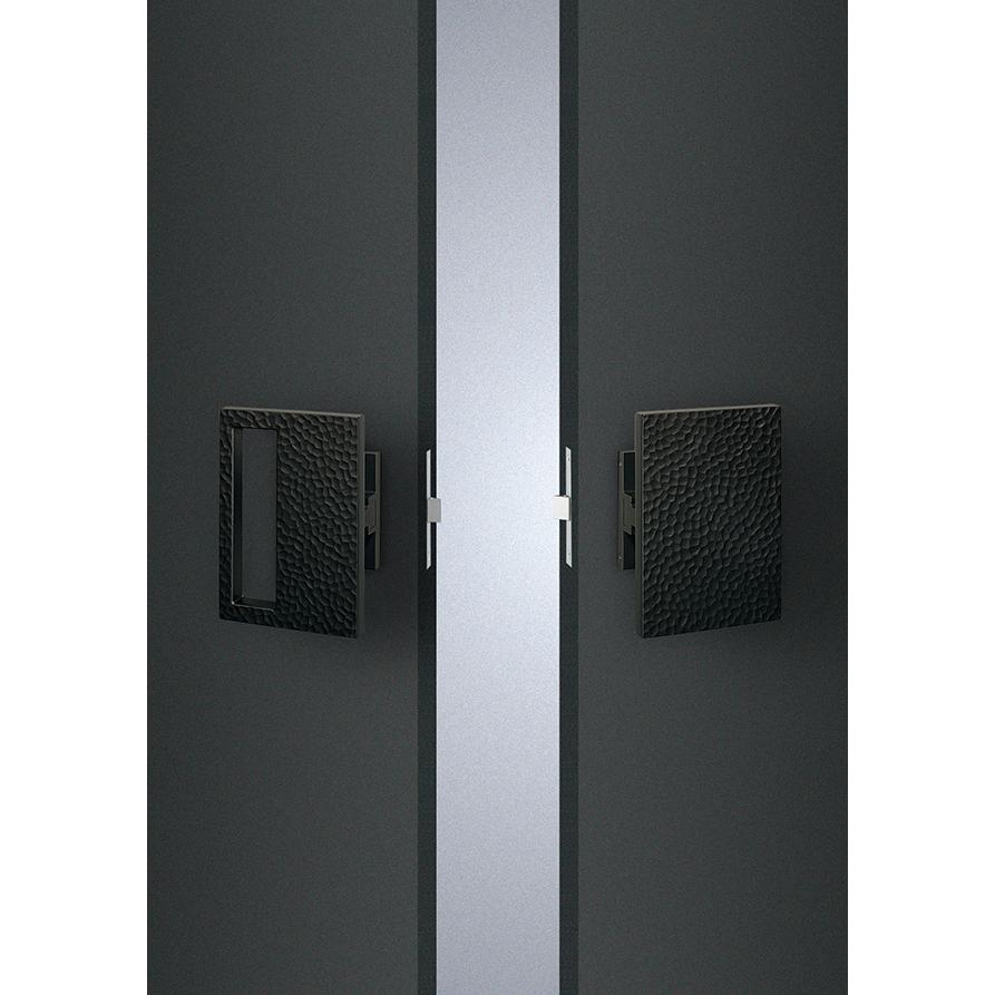 ユニオン(DIY) ユニオン UNION ULS2573-26-191-S ユニキャスト ブラック+アルミ ブラック プッシュプルハンドル+専用錠前 1セット(内外) 125x180 外開き ...