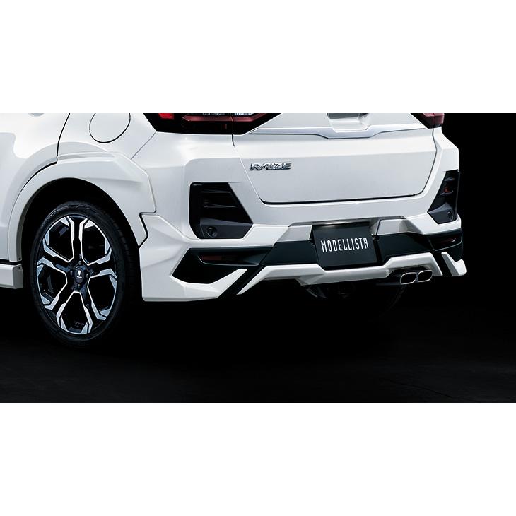 MODELLISTA リヤスカート ADVANCE BLAST ※シャイニングホワイトパール MSD43-B1003-A0 ライズ用 トヨタ ...