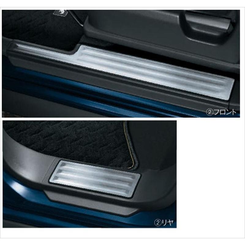 ジムニーノマド サイドシルスカッフ ※1台分（左右4枚）セット スズキ純正部品 JC74W パーツ オプション : スズキモータース dop-net - 通販 - Yahoo!ショッピング