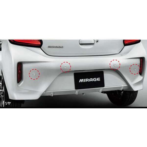 ミラージュ パーキングセンサー フロント＋リヤ（6センサー）本体のみ ※スイッチキットは別売り 三菱純正部品 5BA-A03A : スズキモータース dop-net - 通販 - Yahoo ...