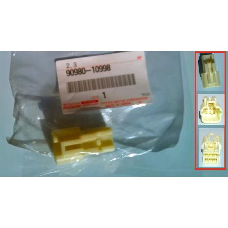 90980-10998 コネクタ ハウジング トヨタ純正 メール便可能 : スズキモータース dop-net - 通販 - Yahoo!ショッピング